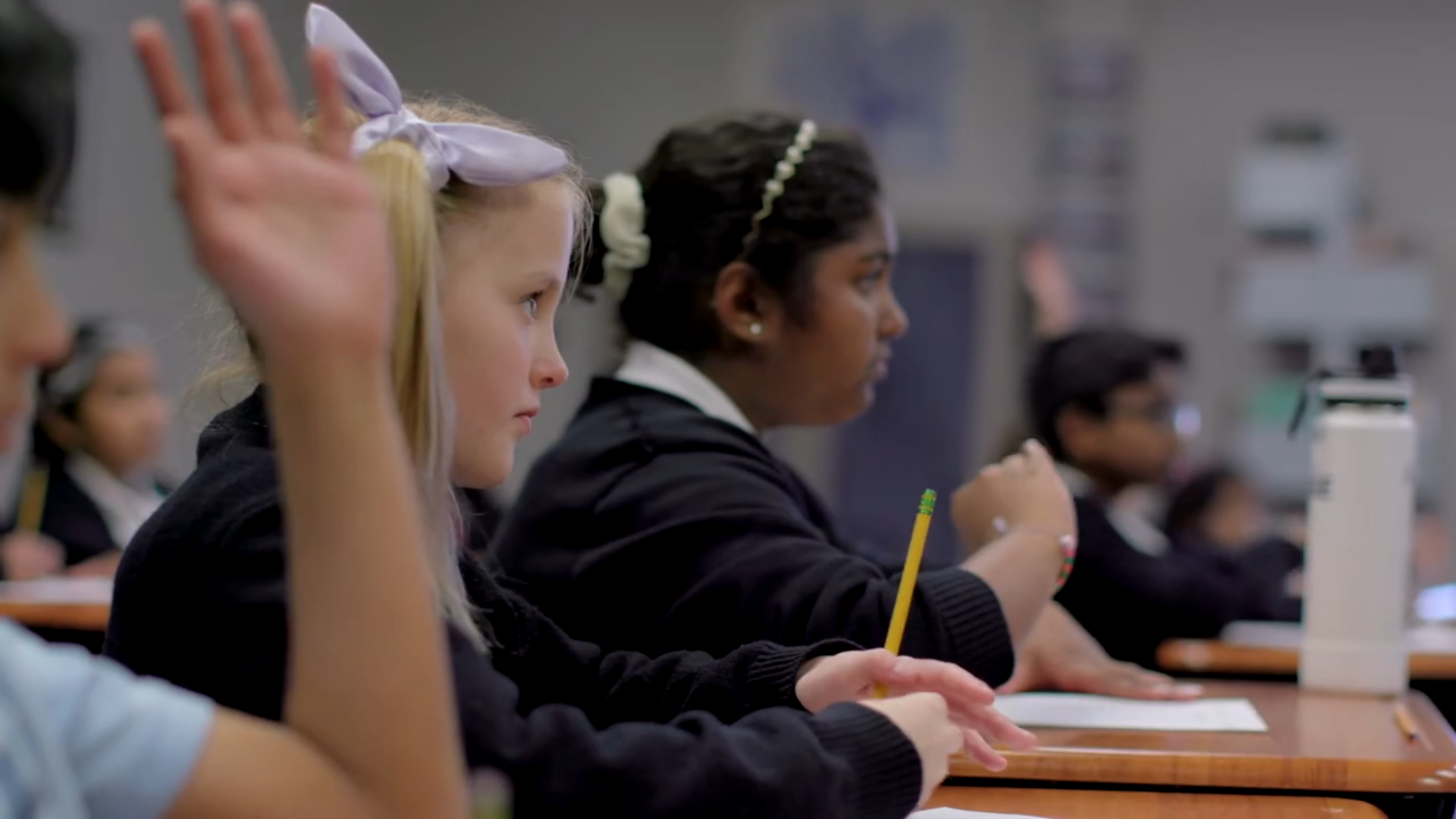 Lower School Student Listening - Great Hearts Irving, Serving Grades K-12